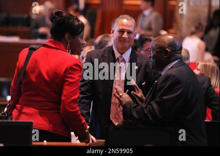 Rep. Katrina Jackson, D-Monroe, speaks from the floor of the House of ...