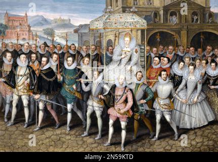 Elizabeth I, Procession Portrait Stock Photo - Alamy