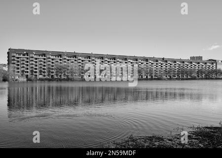 Vestersøhus, apartment building, designed by Kay Fisker, 1939 ...