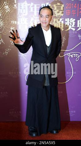 Hong Kong director Juno Mak poses during the annual dinner of the Hong ...