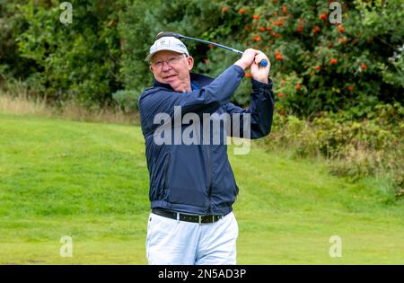 Sir Alex Fergusson playing golf Stock Photo - Alamy