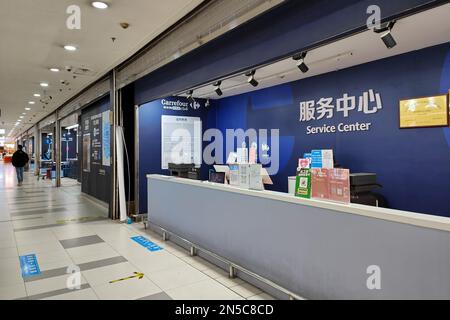 SHANGHAI, CHINA - FEBRUARY 9, 2023 - A few customers shop at a ...