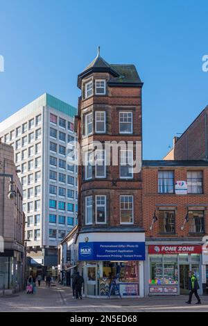Shops and shoppers in Dudley Street, the main shopping hit street in ...