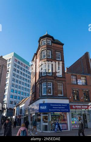 Shops and shoppers in Dudley Street, the main shopping hit street in ...