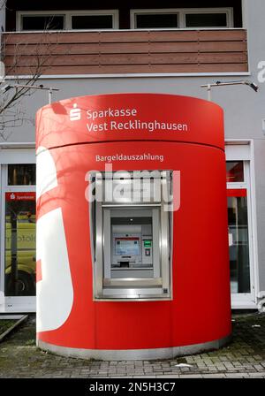 Recklinghausen, Germany. 09th Feb, 2023. The photo shows a blast-proof ...