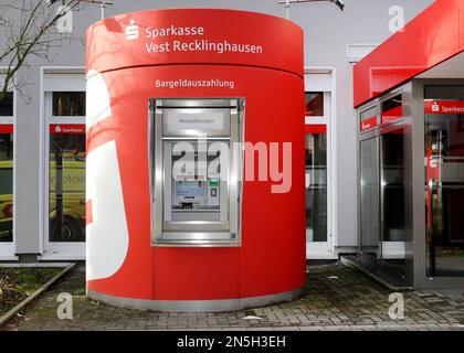 Recklinghausen, Germany. 09th Feb, 2023. The photo shows a blast-proof ...