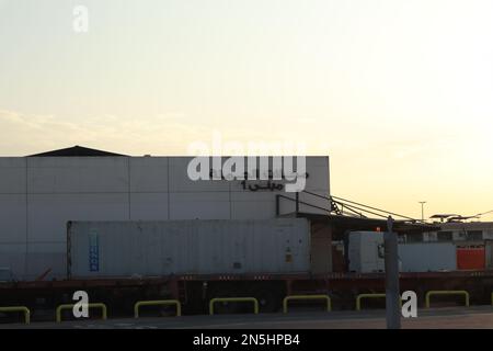 Dubai, UAE - 01-15-2023: Fruits and Vegetable Market in Al Awir, Dubai ...