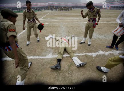 An NCC cadet in parade ground,India Stock Photo - Alamy