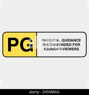 Parental Guidance sign vector illustration Stock Vector Image & Art - Alamy