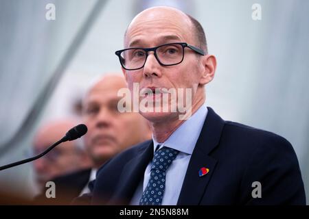 UNITED STATES - FEBRUARY 9: Andrew Watterson, COO of Southwest Airlines ...