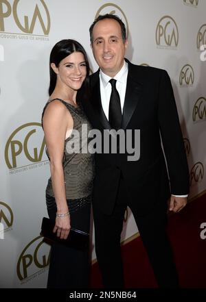 Rachel Winter and Robbie Brenner arrive at the 25th annual Producers ...