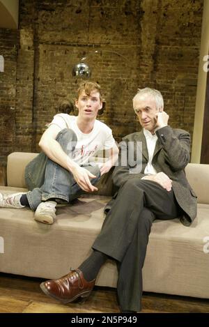 l-r: Eddie Redmayne (Billy), Jonathan Pryce (Martin) in THE GOAT, OR ...