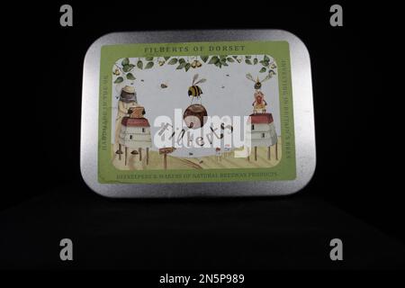 EXETER, DEVON, UK - JANUARY 10, 2023 Filberts of Dorset, UK company ...