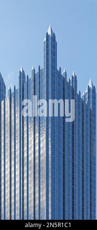 Pittsburgh Downtown: PPG Industries, the glass giant, built a giant ...