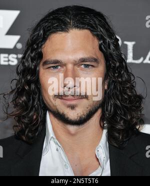 Luke Arnold arrives at the LA Premiere Screening of "Black Sails" on ...