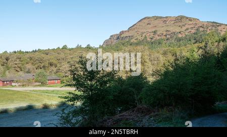 Craigmore from the Queen Elizabeth Forest Park above Aberfoyle, Loch ...