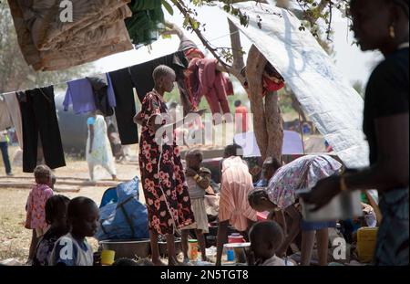 UGANDA, Arua, Rhino Camp Refugee Settlement, south sudanese refugees ...