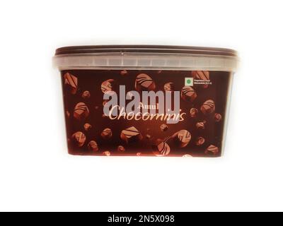Amul Chocominis Chocolate container in isolated background Stock Photo ...