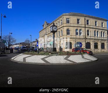 ClockTower Roundabout Windsor Road Penarth South Wales Stock Photo - Alamy