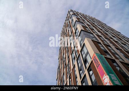 Bristol's tallest building, Castle View, a residential tower block on ...