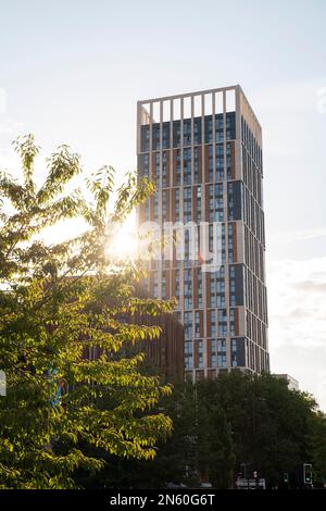 Bristol's tallest building, Castle View, a residential tower block on ...