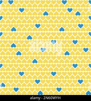 Ukraine map and flag seamless pattern wallpaper. Vector cartoon flat ...