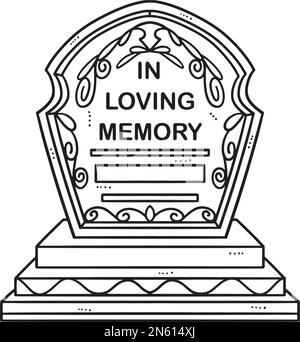 Memorial Day In Loving Memory Cartoon Clipart Stock Vector Image & Art ...