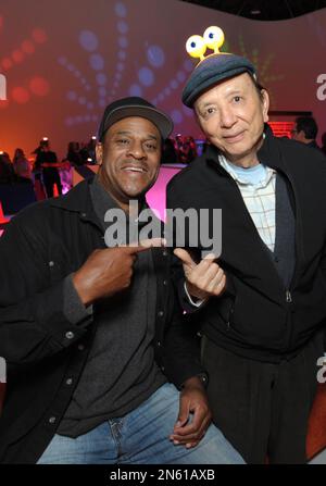 John Eric Bentley, left, and James Hong attend DreamWorks Animation and ...