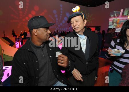 John Eric Bentley, left, and James Hong attend DreamWorks Animation and ...
