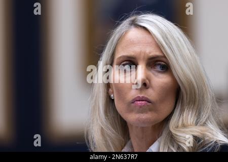 Former FBI agent Nicole Parker during a hearing on the Weaponization of ...