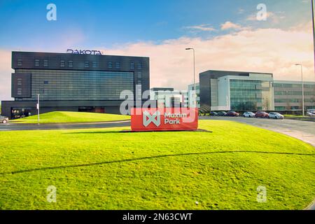 Maxim Office Park, Parklands Ave, Eurocentral ML1 4WQ Stock Photo - Alamy