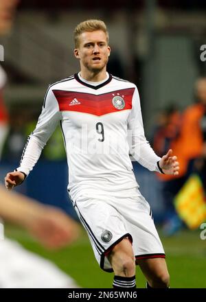 Andre Schürrle of Germany during the international friendly soccer ...
