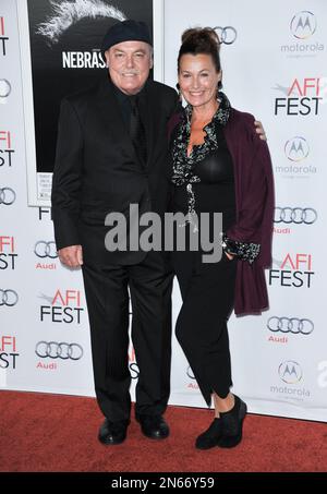 Stacy Keach, left, and Malgosia Tomassi arrive at the 2013 AFI Fest ...