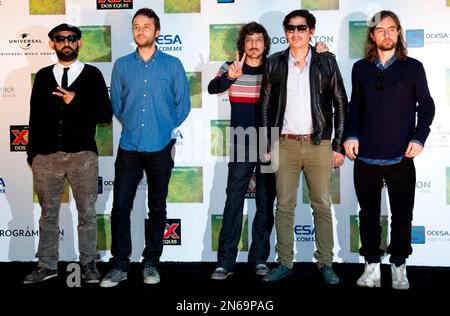 Angel Mosqueda, left, and Jesus Baez of the Mexican electronic duo ...