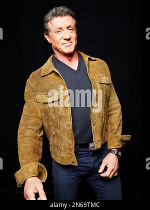 Sylvester Stallone, who played Rocky Balboa in the 1976 film "Rocky ...