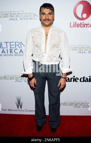 Sandro Masmanidi attends the Project Runway Launch of Season Three at ...
