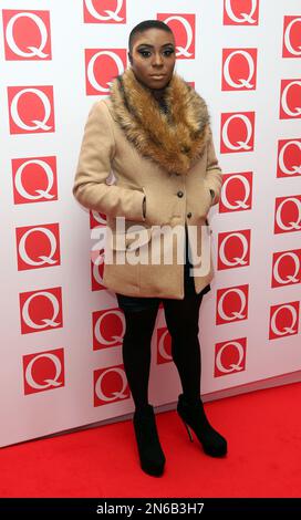Singer Laura Mvula arrives on the red carpet for The Prince's Trust and ...