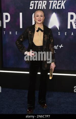 Jin Maley arrives at the premiere of the third and final season of ...