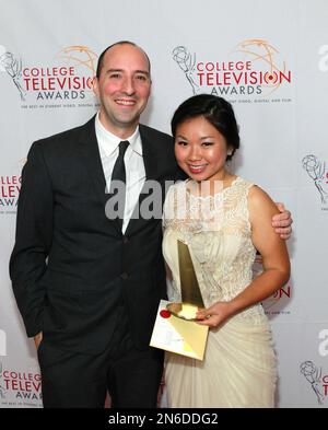 HOLLYWOOD, CA - MARCH 31: Jenny Hou poses in the press room at the ...
