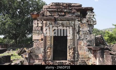 Carving at Dashavatar Vishnu Temple, Built in 9th Century, Pathari ...