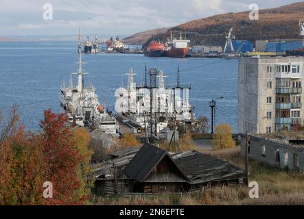 In World War II, Murmansk served as a port for the arctic convoys, and ...