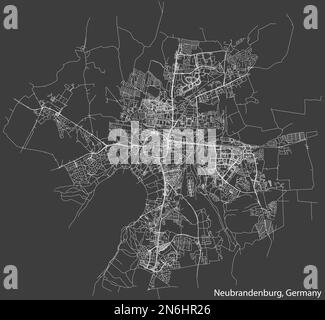 Street roads map of BAMBERG, GERMANY Stock Vector Image & Art - Alamy