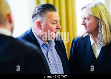 10 February 2023, Rhineland-Palatinate, Frankenthal: Kurt Sprengart ...