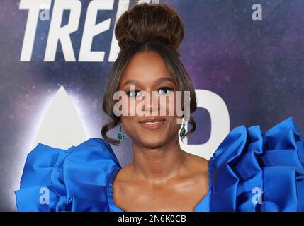Ashlei Sharpe Chestnut arrives at the premiere of the third and final ...