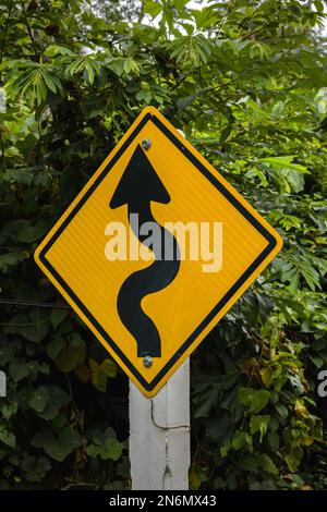 Street Sign the Direction Way to Tight versus Loose Stock Photo - Alamy