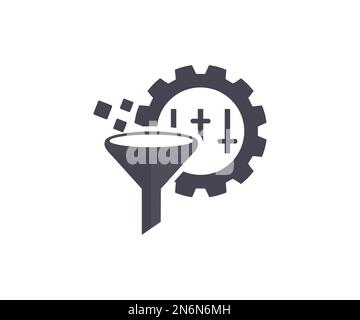 software process icon Vector Glyph Illustration Stock Vector Image ...