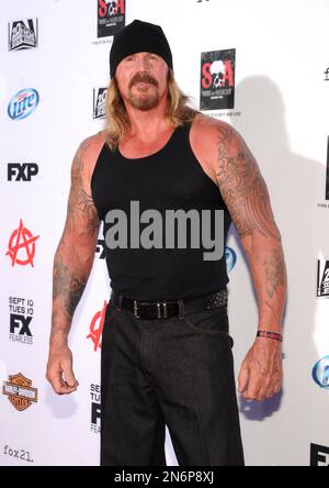 Rusty Coones Premiere Screening of FX's 'Sons Of Anarchy' Season 5 Held at Westwood Village ...