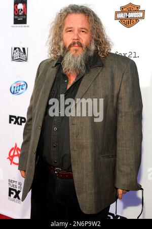 Mark Boone Junior arrives at FX's "Sons of Anarchy" Season 6 Premiere ...