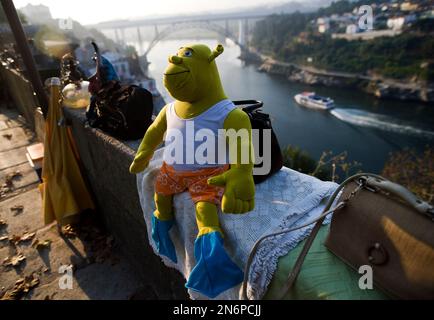 Vandoma Flea Market in Porto, Portugal Stock Photo - Alamy