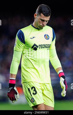 David Soria of Getafe CF during the La Liga EA Sports, date 20 between ...